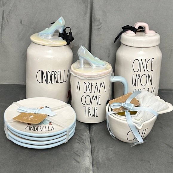 Rae Dunn | Dining | Rae Dunn Disney Princess Cinderella Collection ...